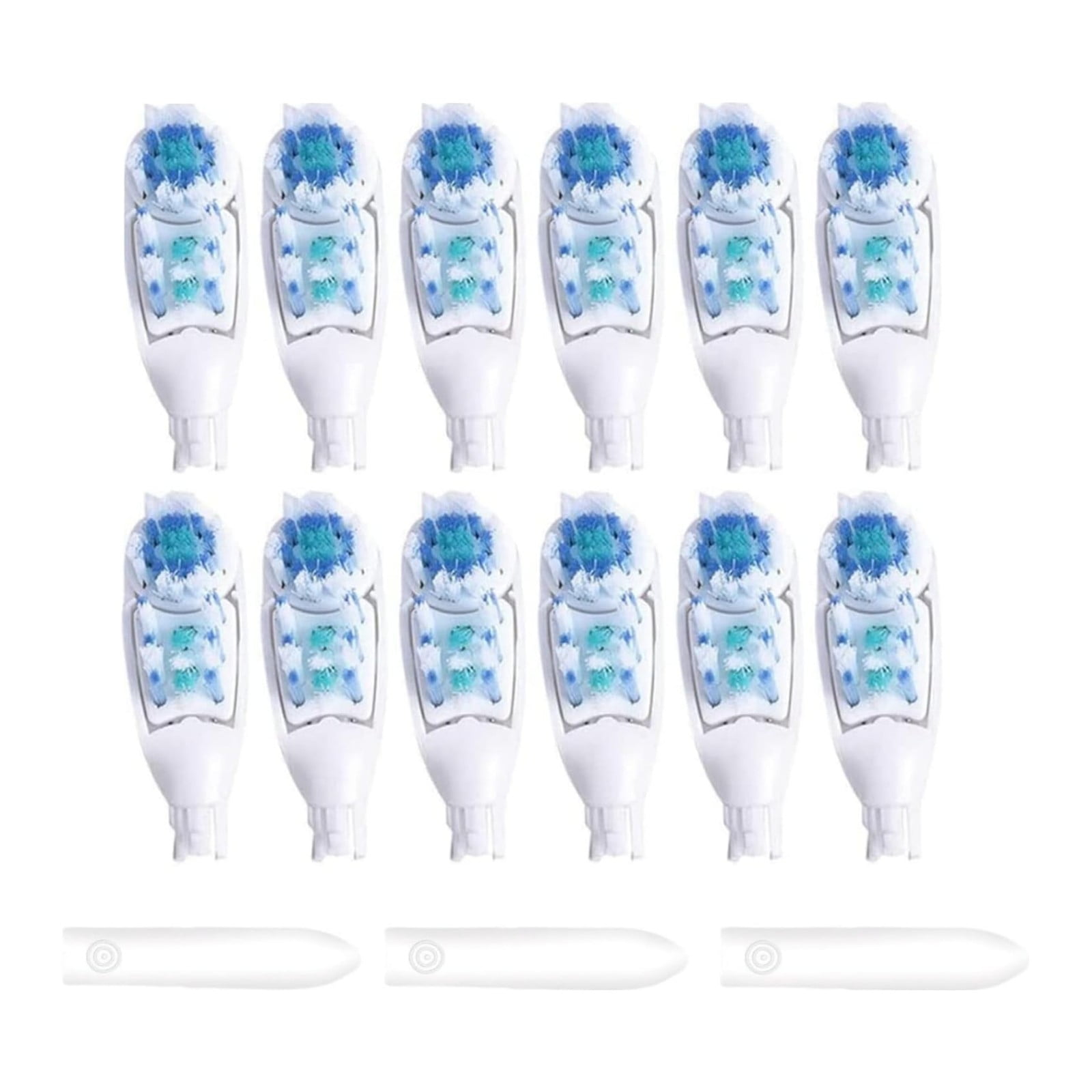 12x Sensitive Replacement Toothbrush Heads Refill Compatible with Oral ...