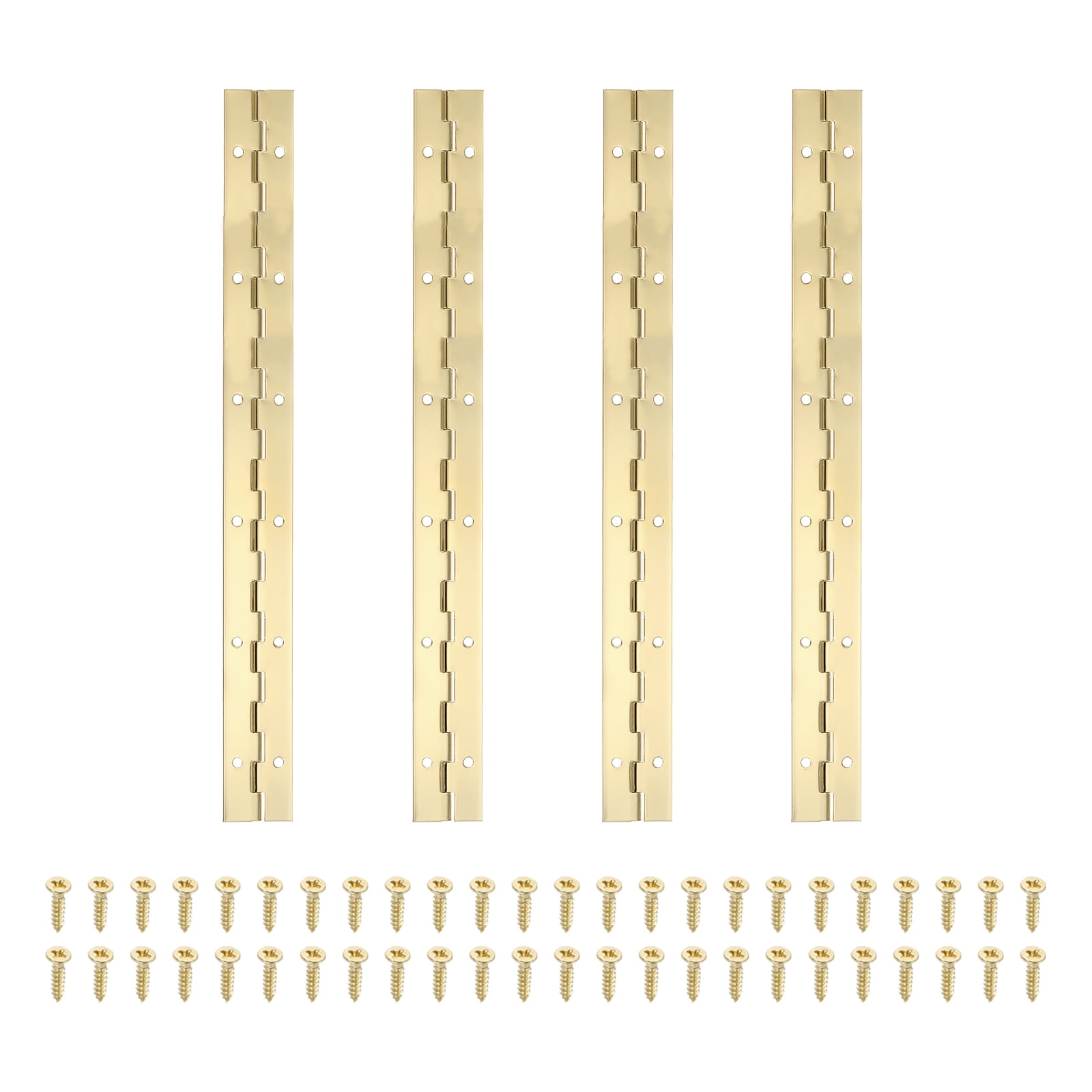 12x1.2 Inch Piano Hinge,4 Pcs Continuous Hinge with Holes for Piano ...