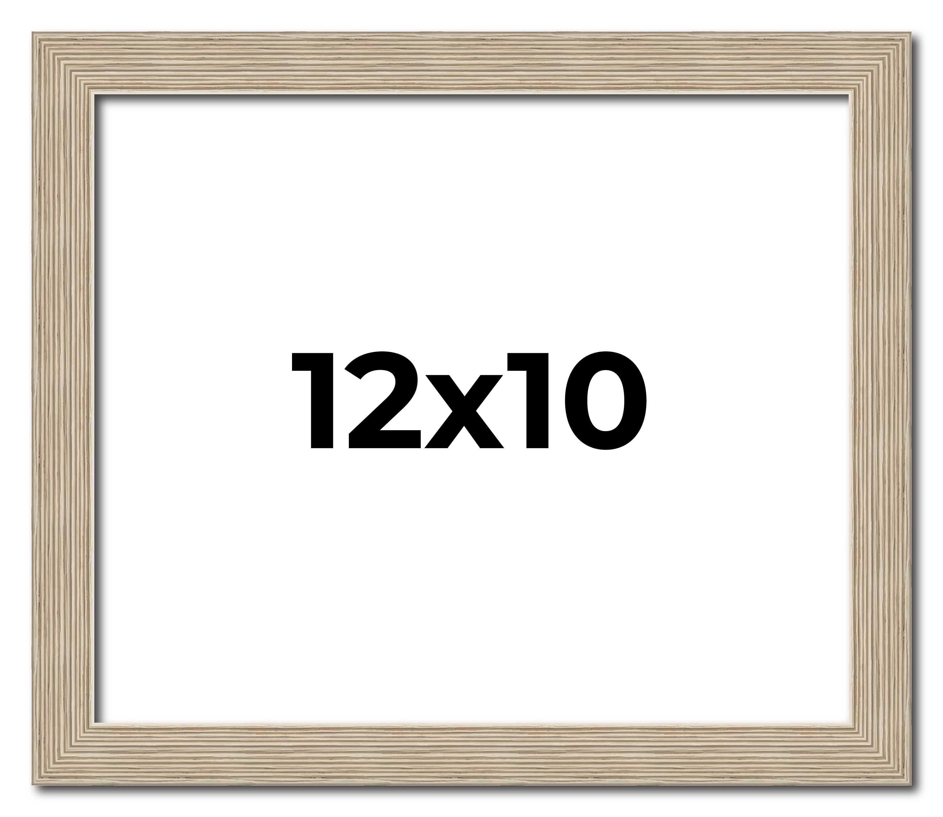 12x10 Frame Grey Solid Wood Picture Frame Width 1 Inches | Interior ...