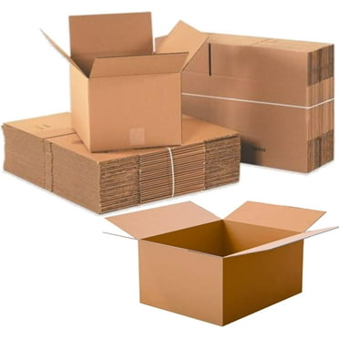 24x18x16 Moving & Shipping Boxes, Extra Strength, Heavy-Duty Corrugated ...