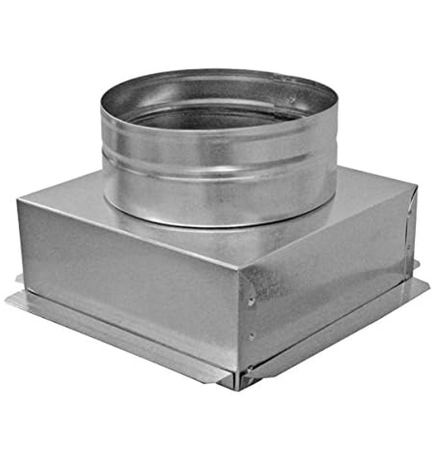 12x12 Ceiling Box with 10" Round Collar - HVAC Register Vent Diffuser ...