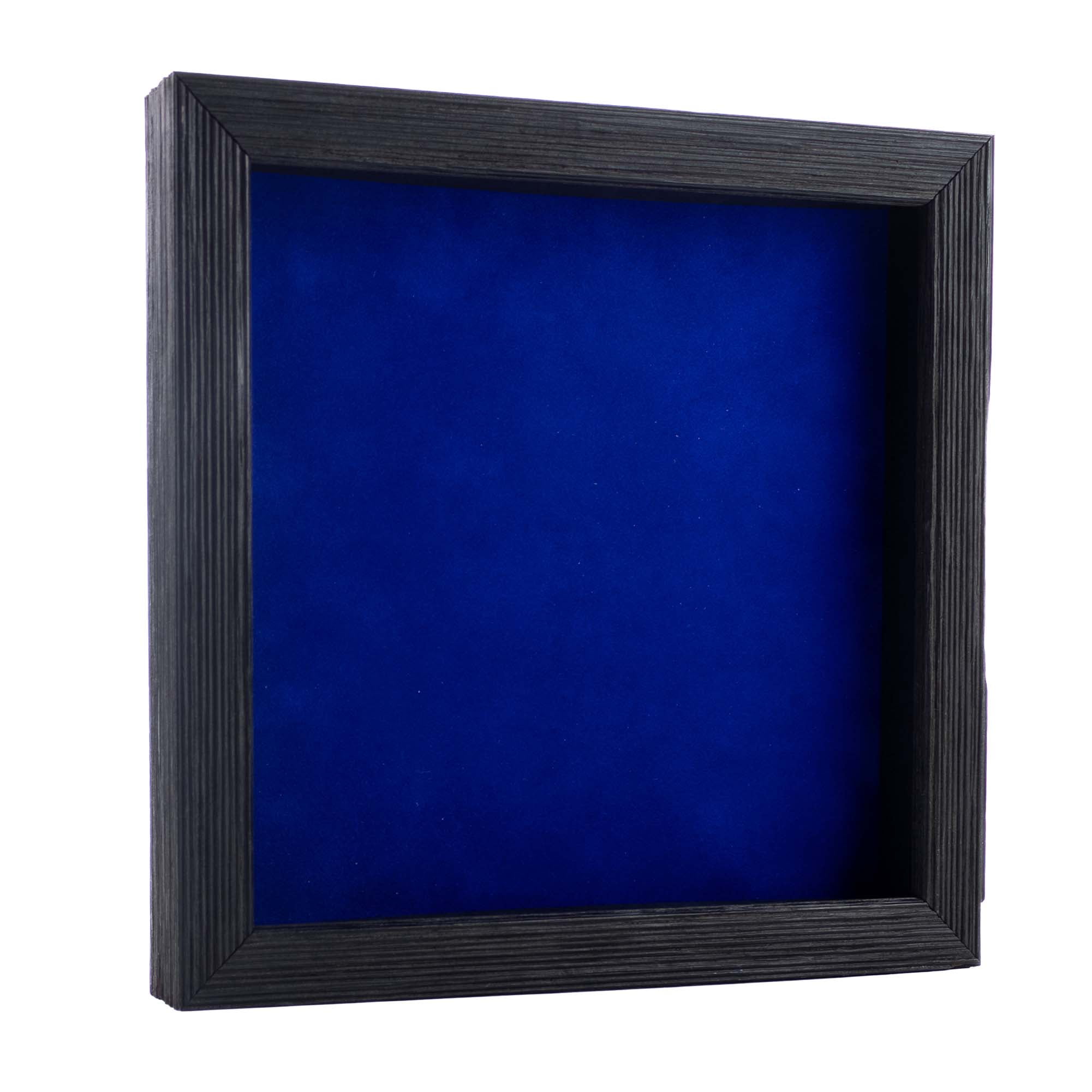 12x12 Distressed Black Shadowbox Frame - Interior Size 12x12 with 1 ...