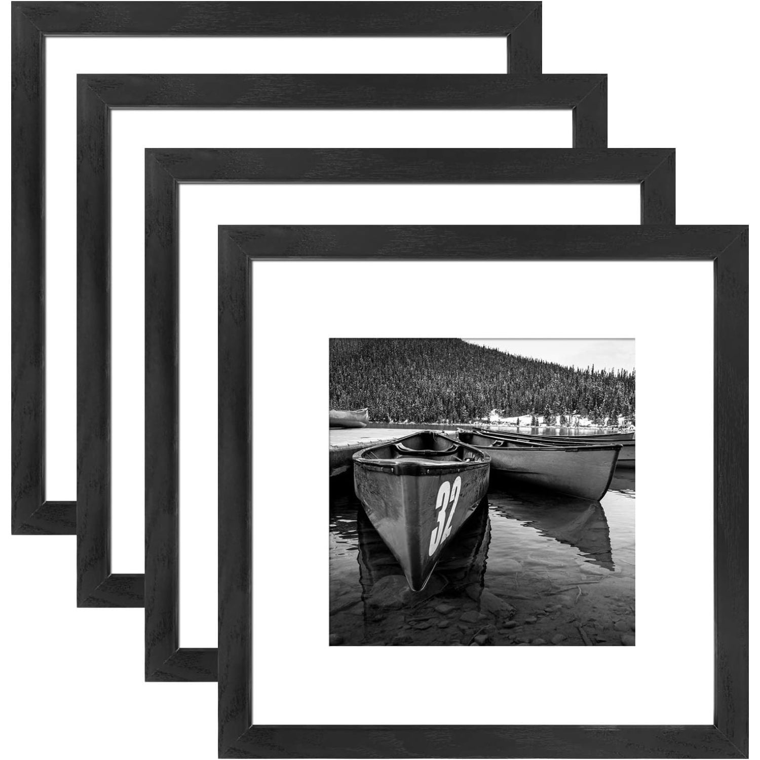 12x12 Frames Matted to Fit Photos 8x8 or 12 x 12 Pictures Without Mat ...