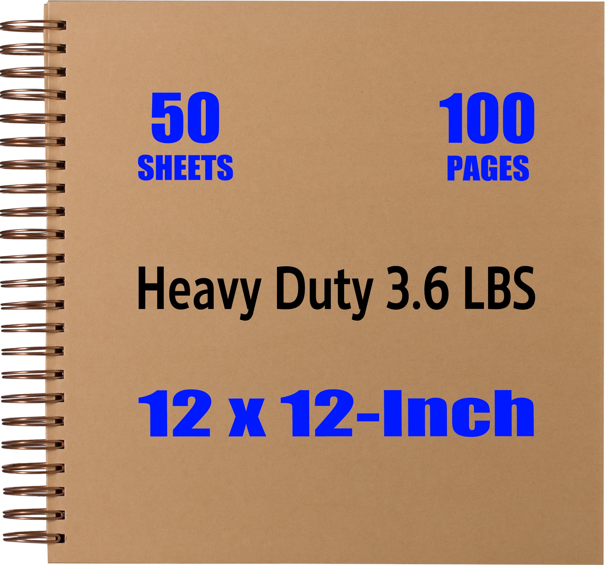 12x12 Large Scrapbook 3.6 LBS Heavy Duty Scrapbook Album | Scrapbook ...