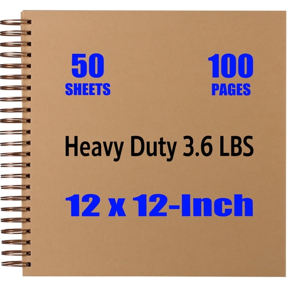 12x12 Large Scrapbook 3.6 LBS Heavy Duty Scrapbook Album | Scrapbook ...