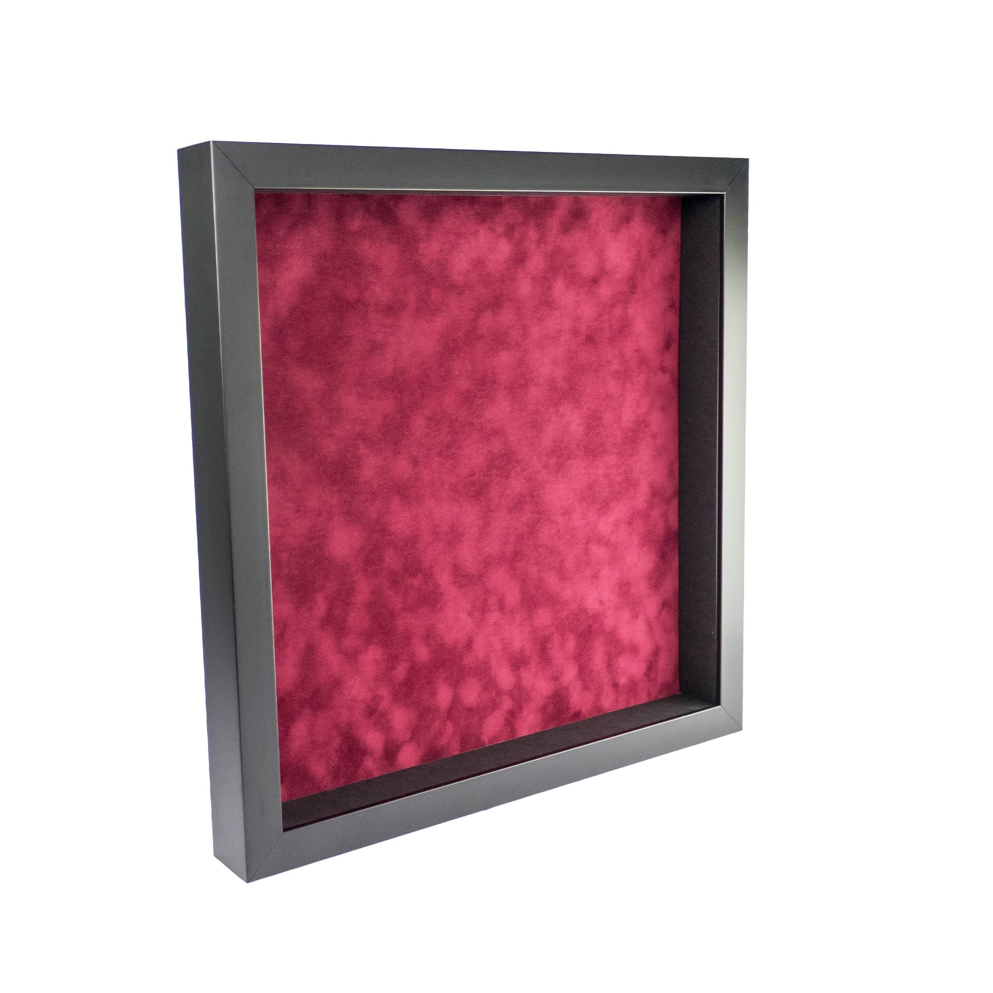 12x12 Shadow Box Frame In Black With A 1 3/4" Usable Depth Includes ...