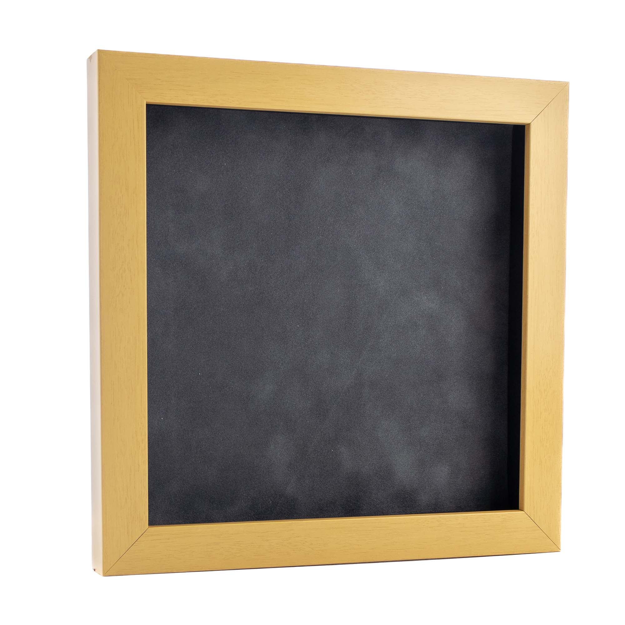 12x12 Shadow Box Frame Natural Wood | With a 3/4" Usable Display Depth ...