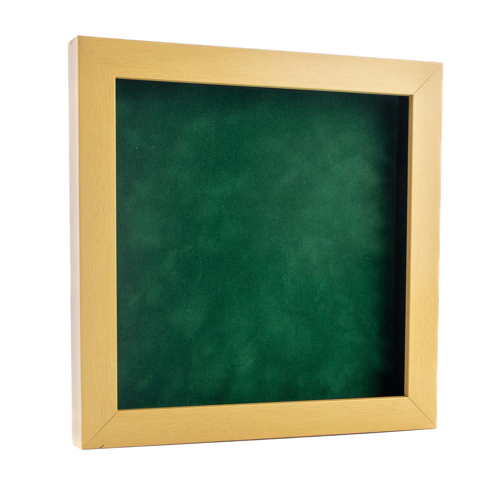 12x12 Shadow Box Frame Natural Wood | With a 3/4" Usable Display Depth ...