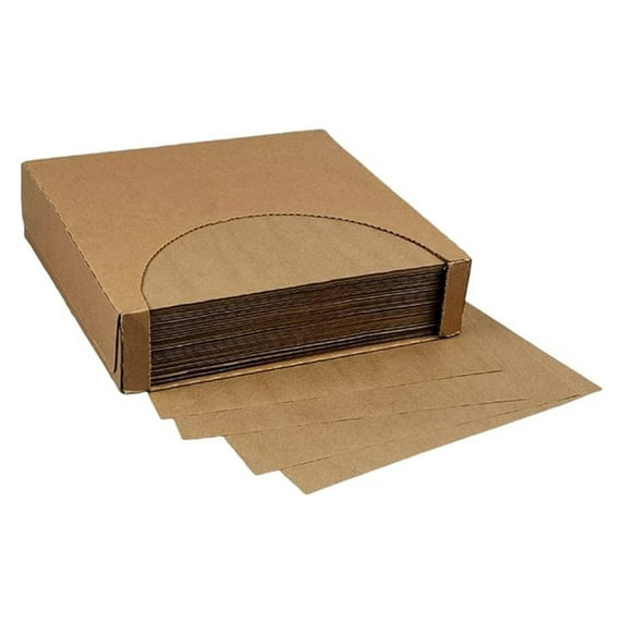 12x12 Waxed Paper Wrap or Basket Liner Sheet, NATURAL , 1000 Sheets Per ...