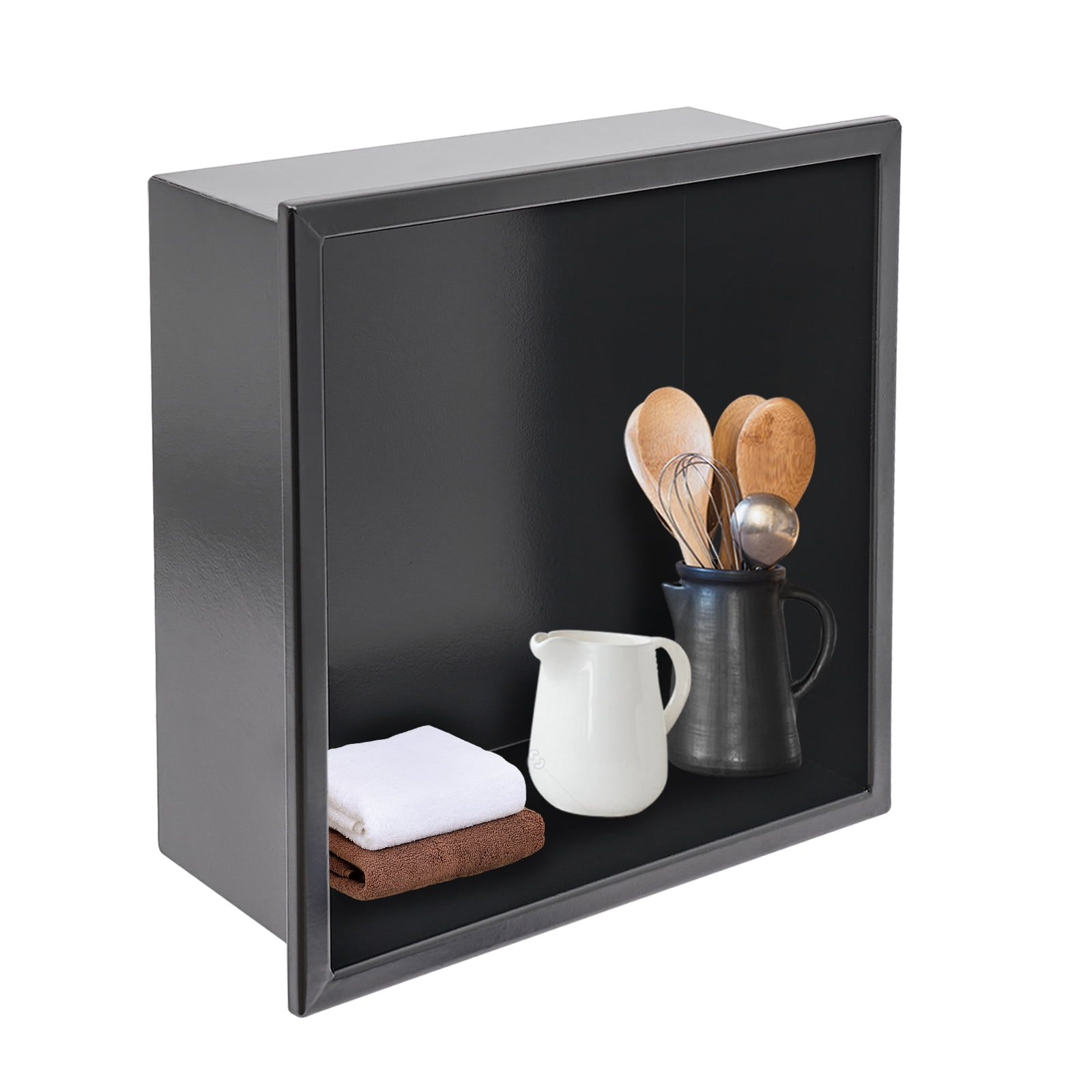 12x12 inches Shower Niche, Stainless Steel Recessed Bathroom Shower ...