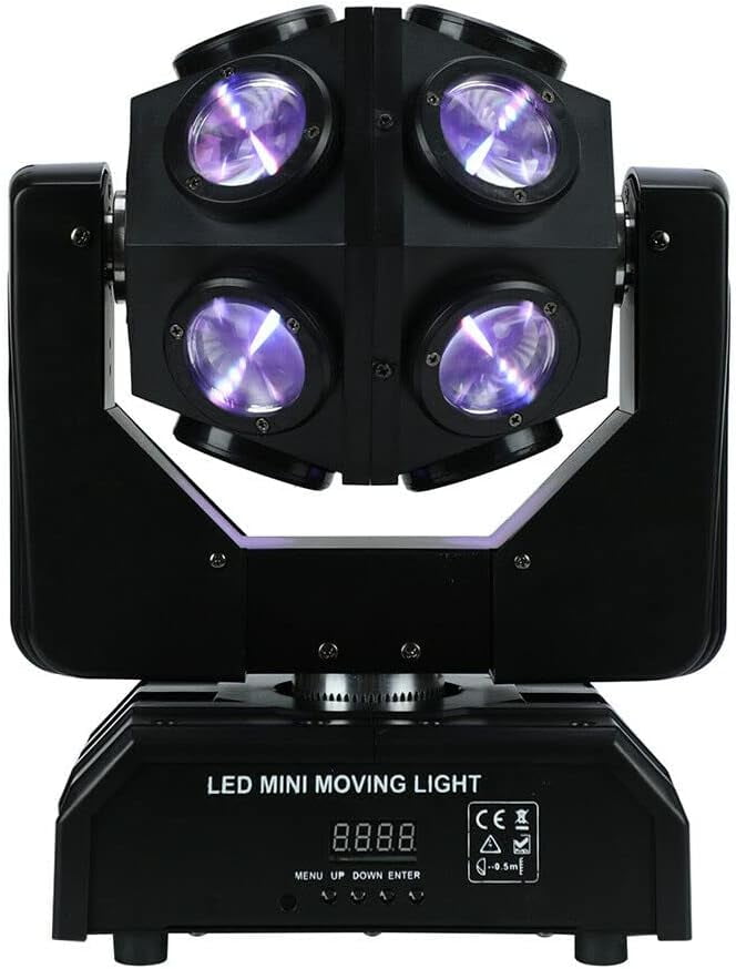 12x12W RGBW (4 in 1) Moving Head Lights, 150W Ball Stage Lights Moving ...