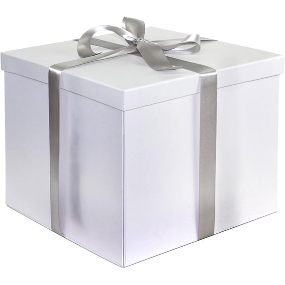 12x12x12 Inch White Gift Box for Presents - Walmart.com