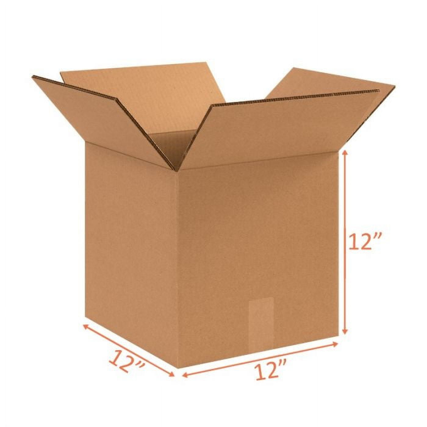 12x12x12 Cardboard Shipping and Packing Box - 5 Boxes per Order - Plain ...