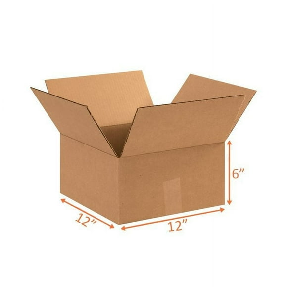 Shop 12x12x6 Shipping Boxes for Moving and Storage at Walmart