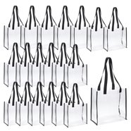 Pak-Sher Party Tray Bag, 18" x 7" x 24.5", Clear, 40 lb. | 50/Pack ...
