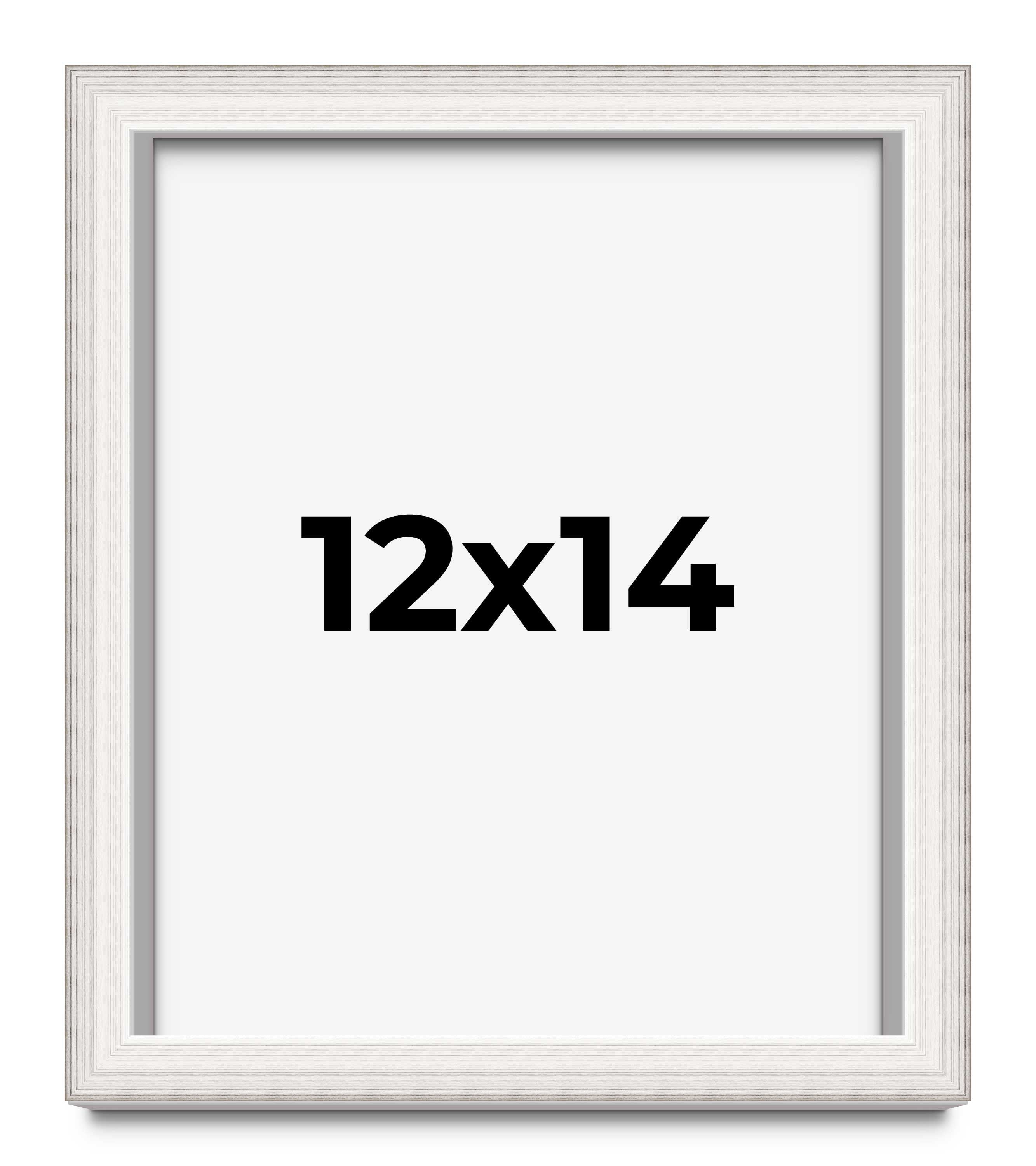 12x14 Silver Shadowbox Frame - Interior Size 12x14x1.5 Inches - Made to ...