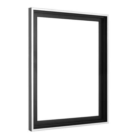 12x16 Floating Canvas Frame Black and Silver for Finished Canvases ...