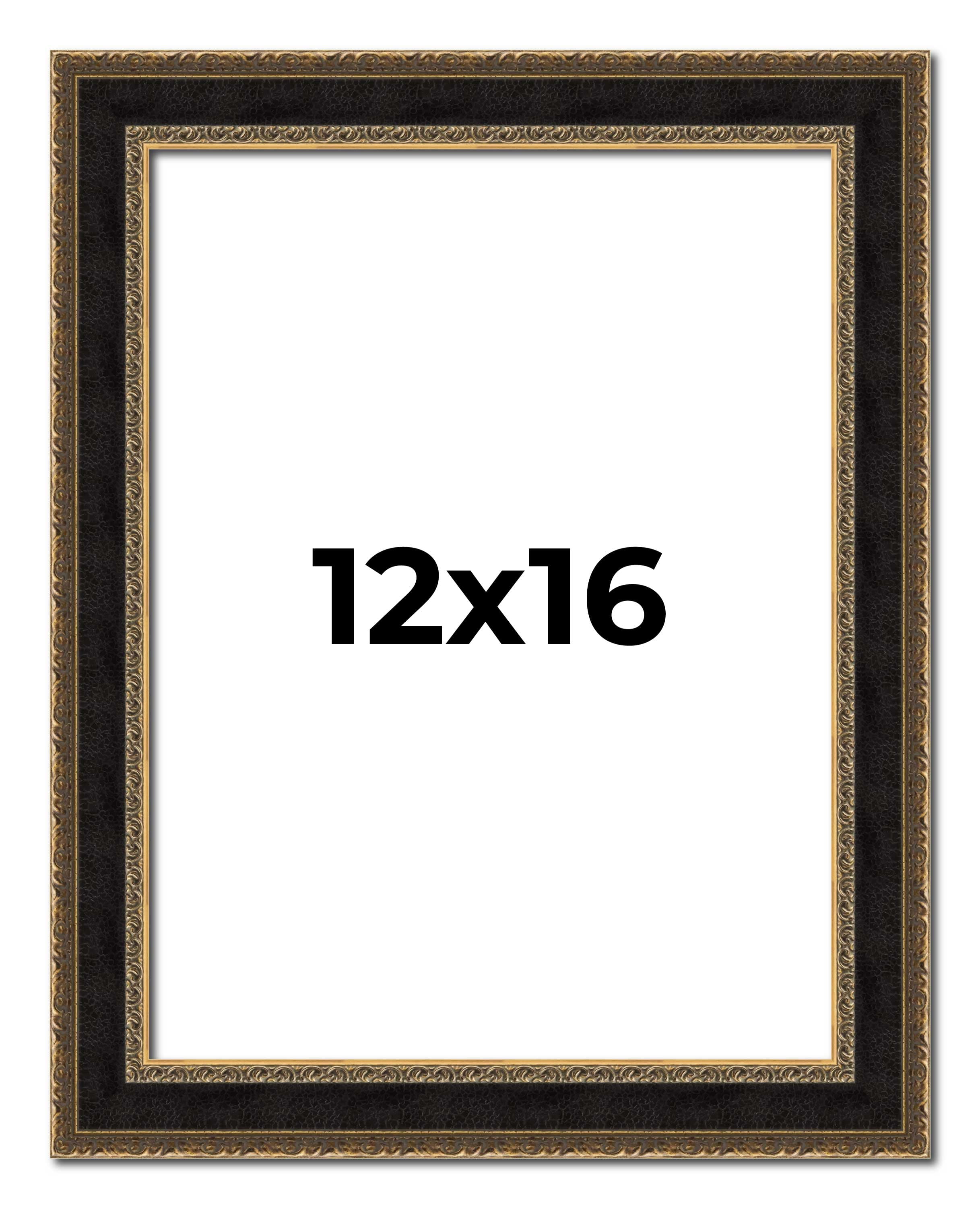 12x16 Frame Gold Antique Vintage Sold Wood Picture Frame | 1.75 Inch ...