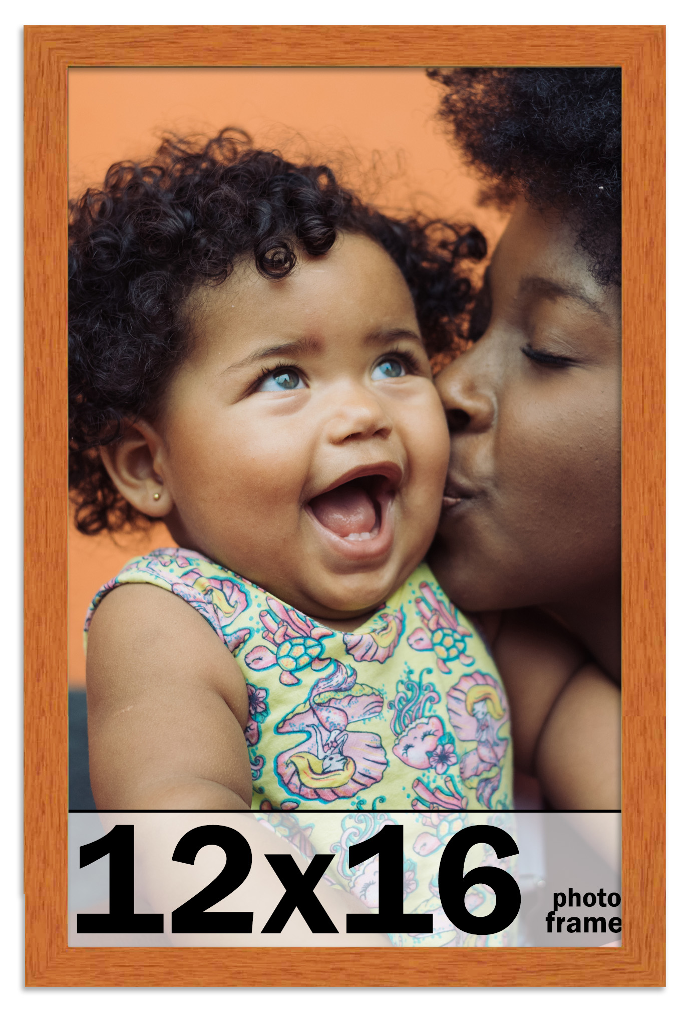 12x16 Frame Honey Pecan Brown Picture Frame - Modern Photo Frame ...