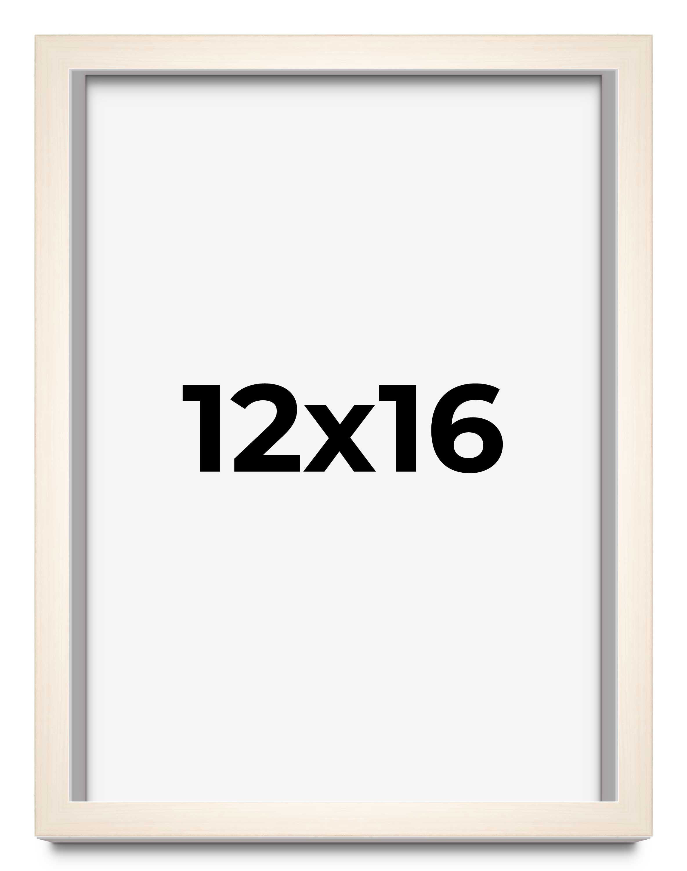 12x16 white frame store