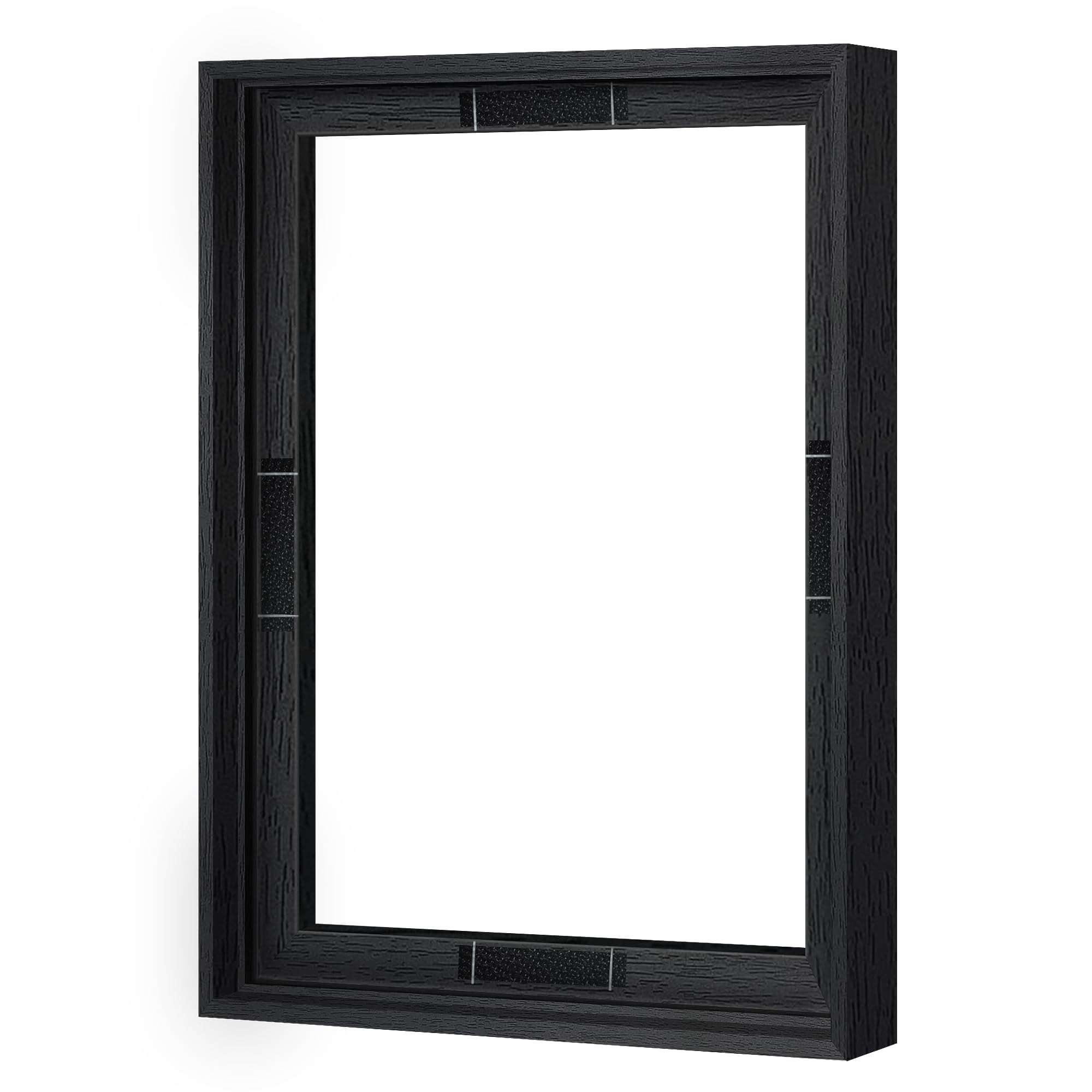 12x16 Inch Black Canvas Floater Frame 0.9" Deep for Oil Paintings ...