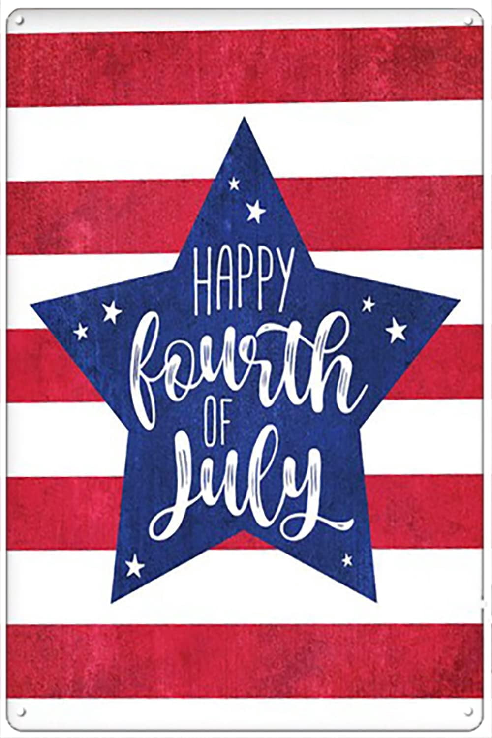 12x16 Inch Happy 4Th Of July Party Decor Fourth Of July Decorations ...