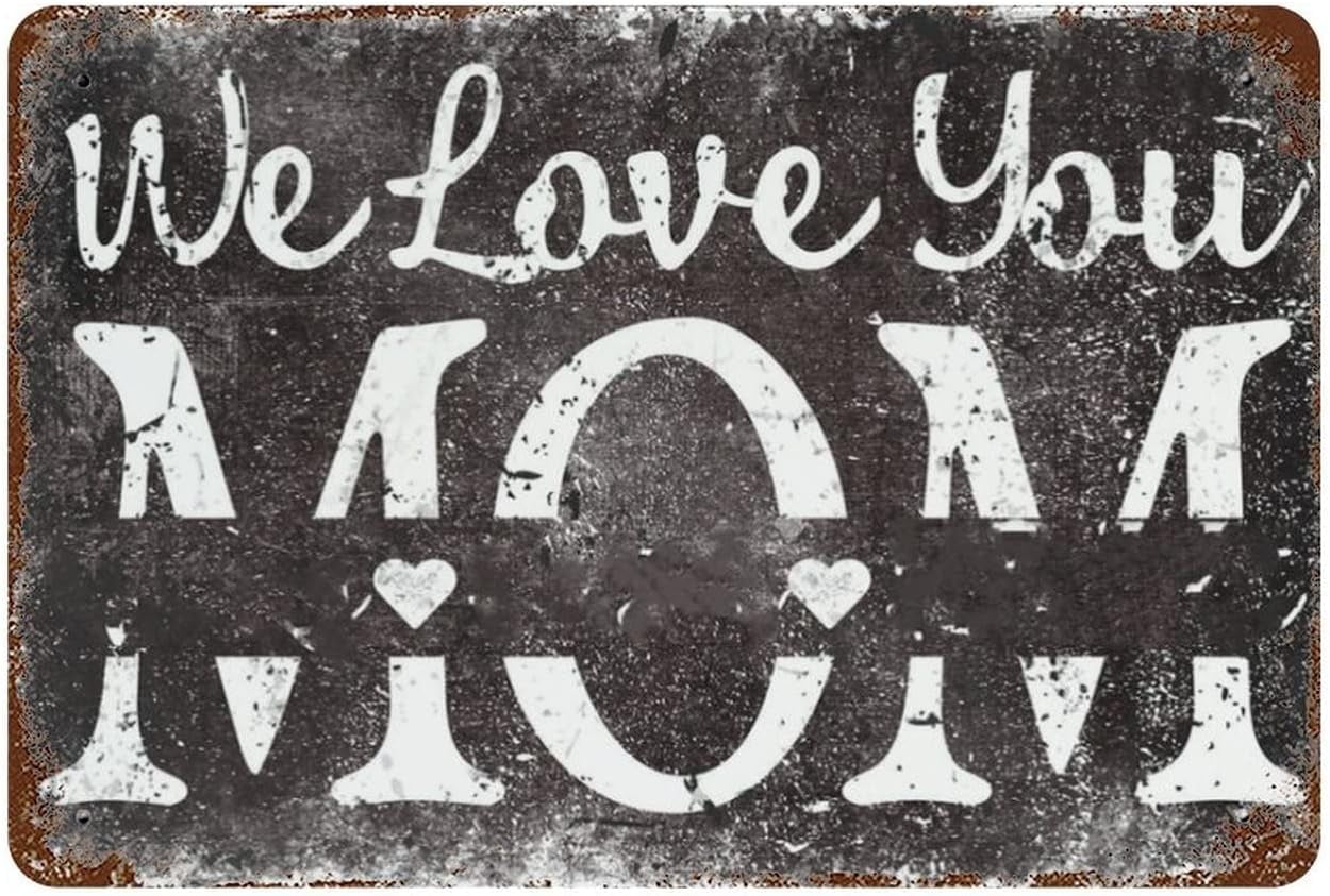 12x16 Inch Mother'S Day Sign Happy Mother'S Day Mother'S Birthday Metal ...