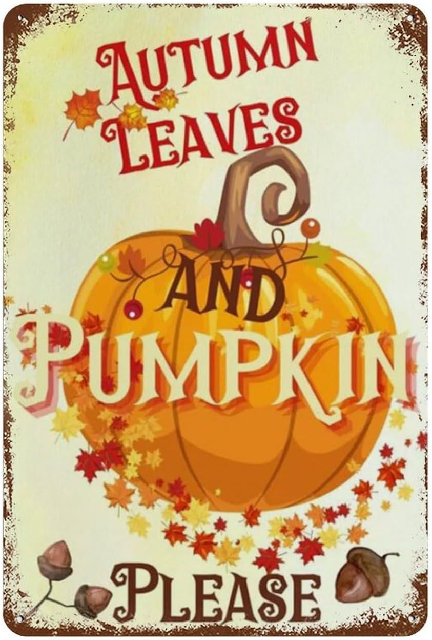 12x16 Inch Samhain Blessings Metal Tin Signs Retro Poster Decor Home ...