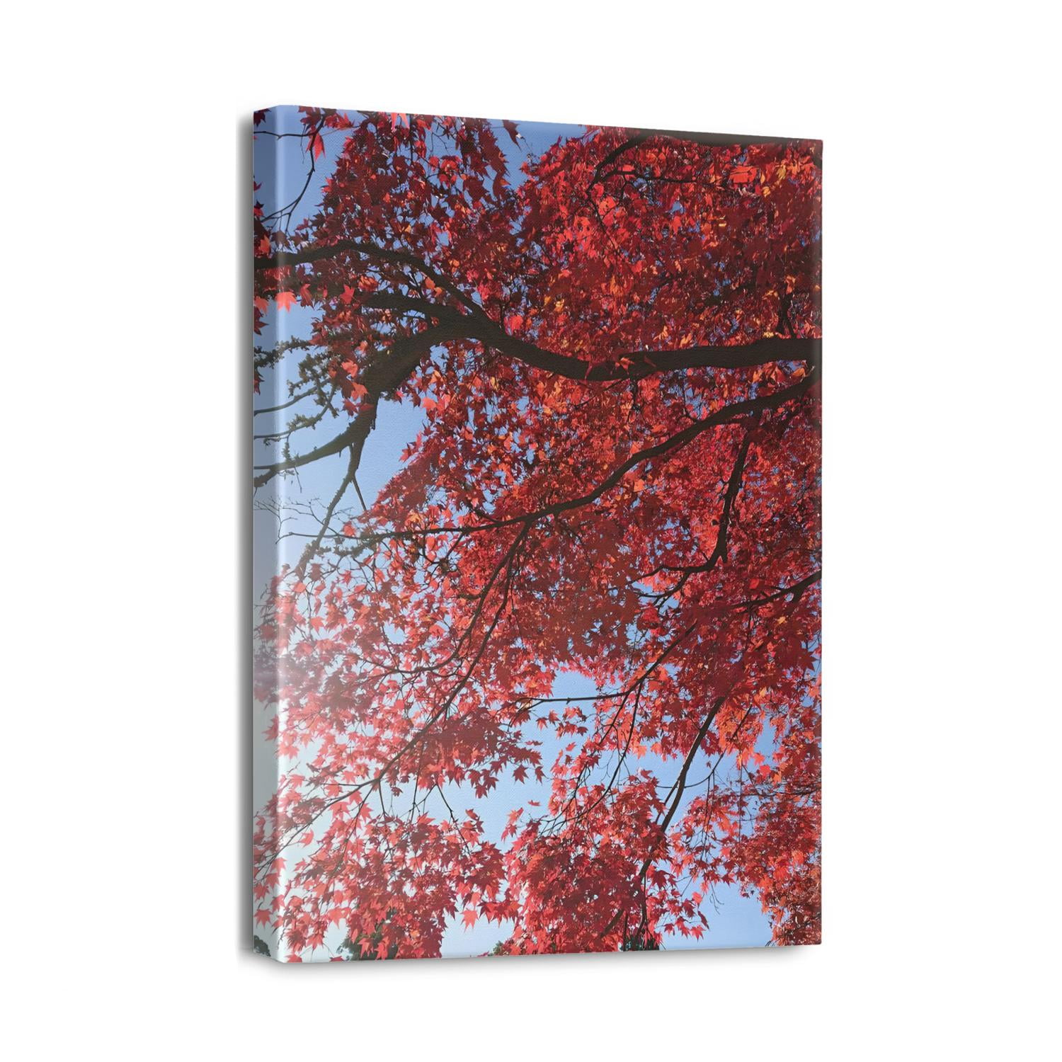 12x16 Modern Scenery Prints - Tree Design Drawn Artwork for Wall Decor ...