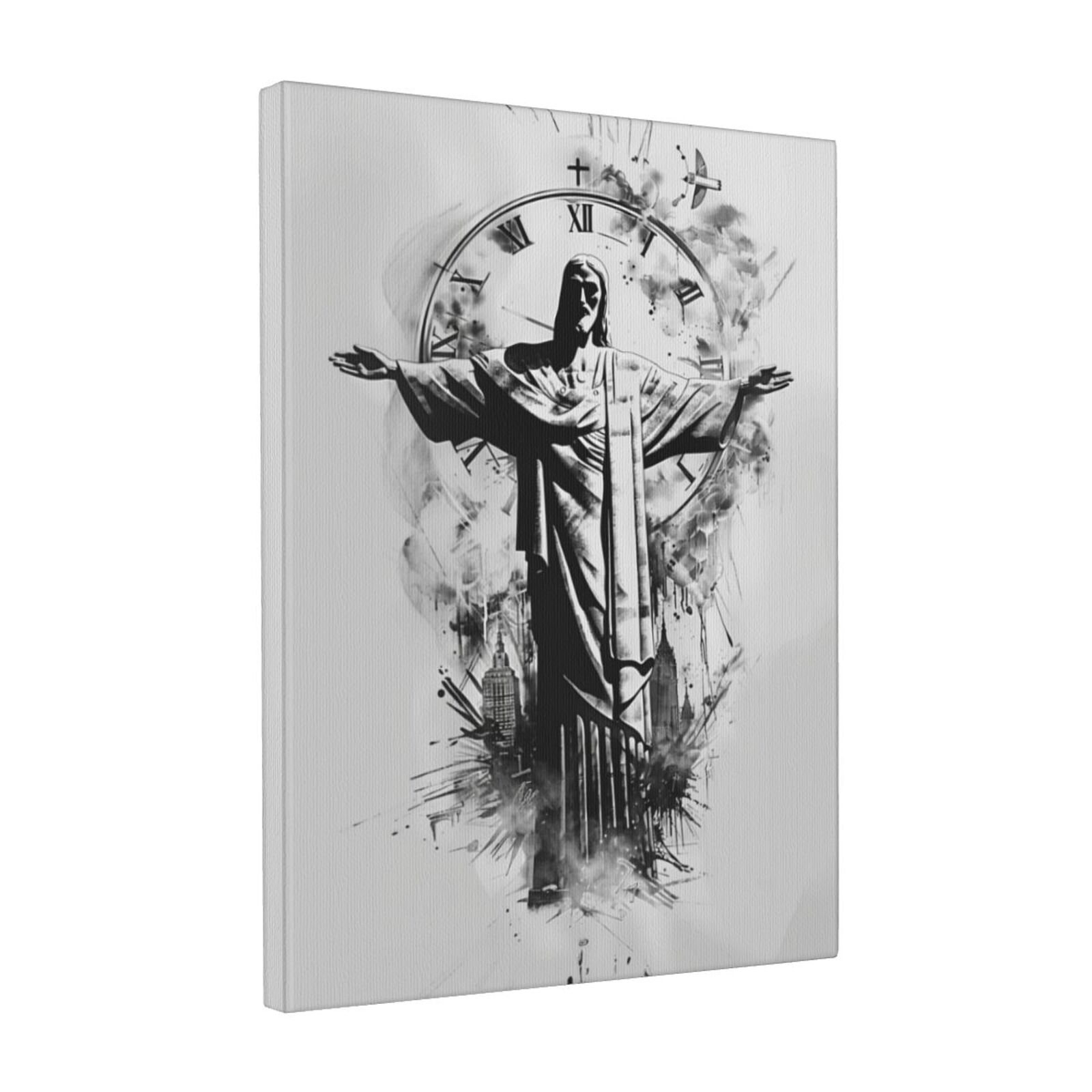 12x16 inch Art Paintings For Wall God With Outstretched Hands,Apartment ...