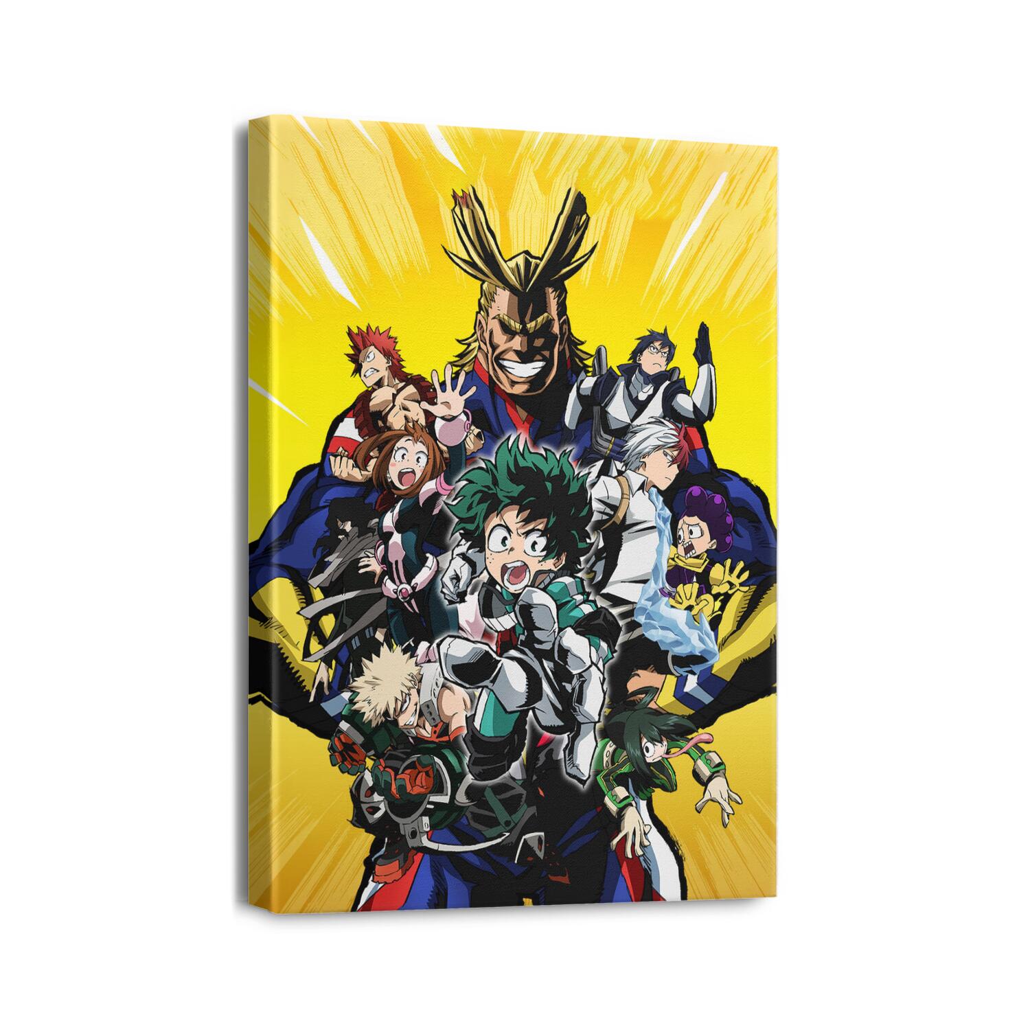 12x16-inch Cartoon Animation Dark Frame Paintings, Freely Combined in 1 ...