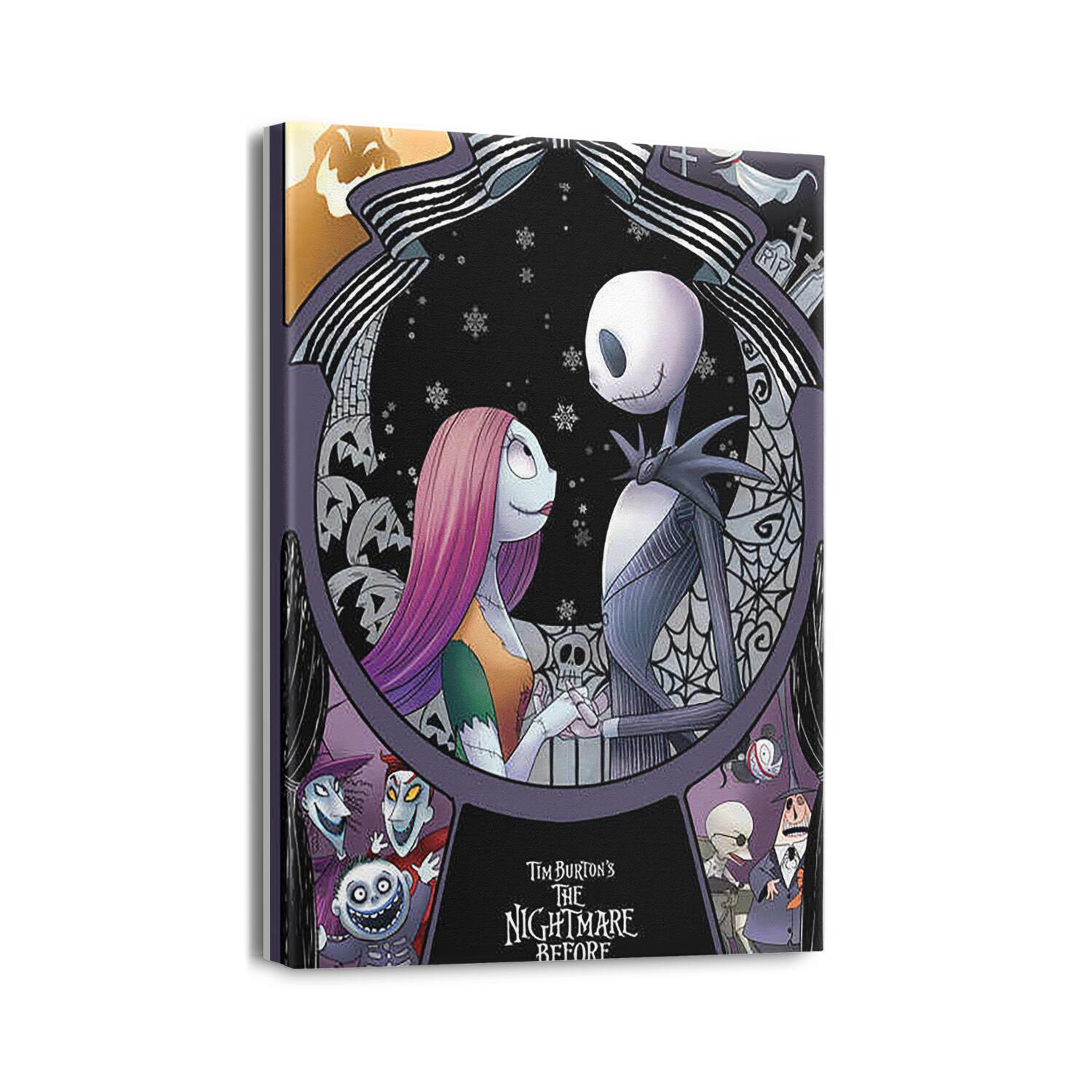 12x16-inch Cartoon Animation Dark Frame Paintings, Freely Combined in 1 ...