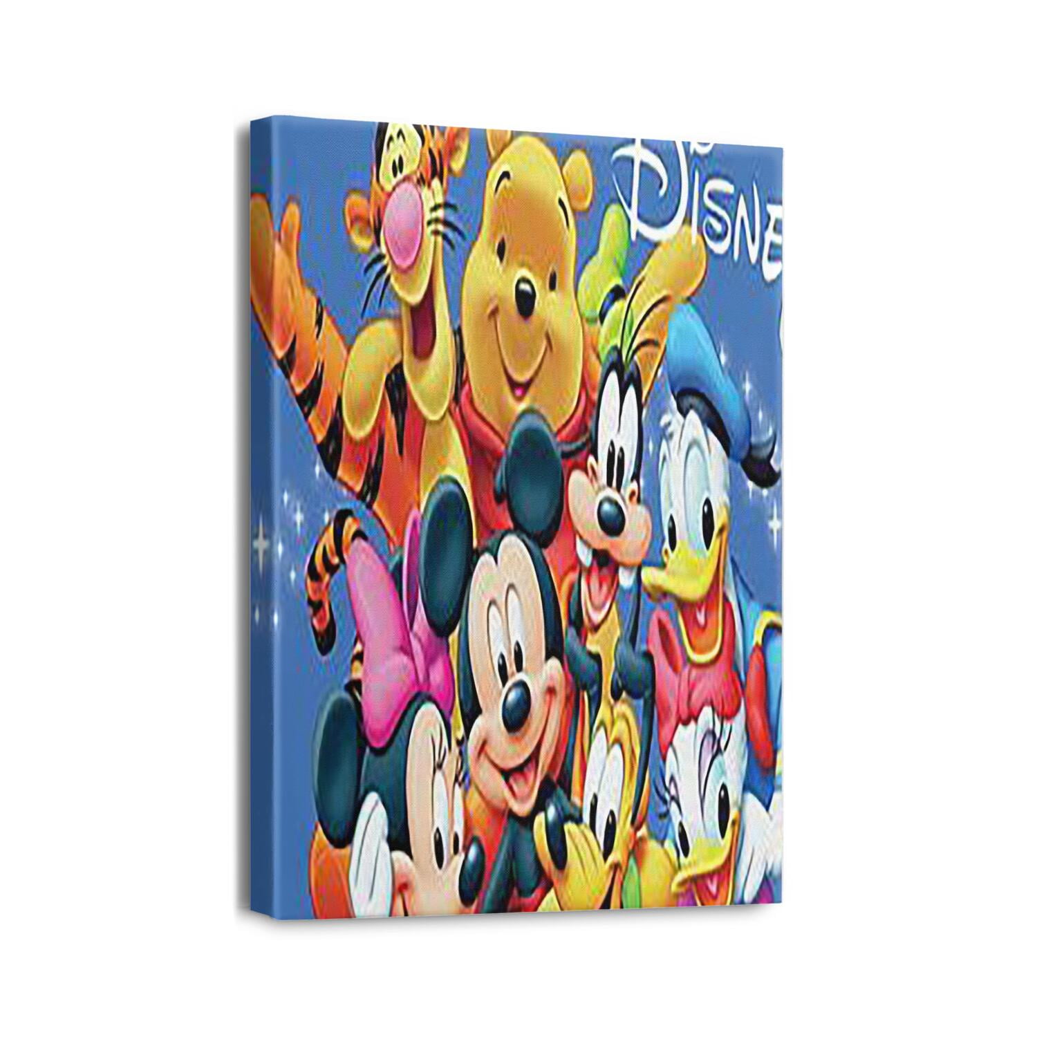 12x16-inch Cartoon Animation Dark Frame Paintings, Freely Combined in 1 ...