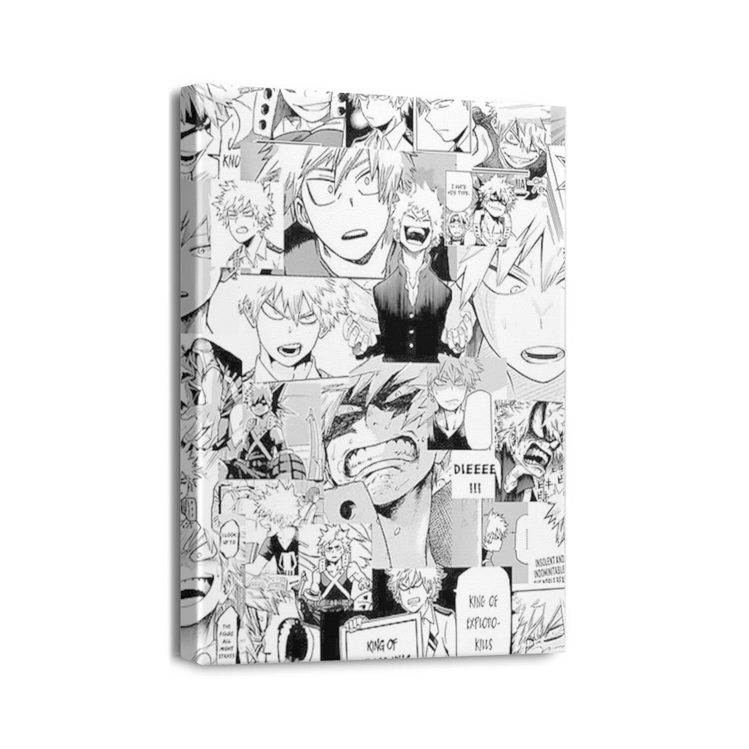 12x16-inch Cartoon Animation Dark Frame Paintings, Freely Combined in 1 ...