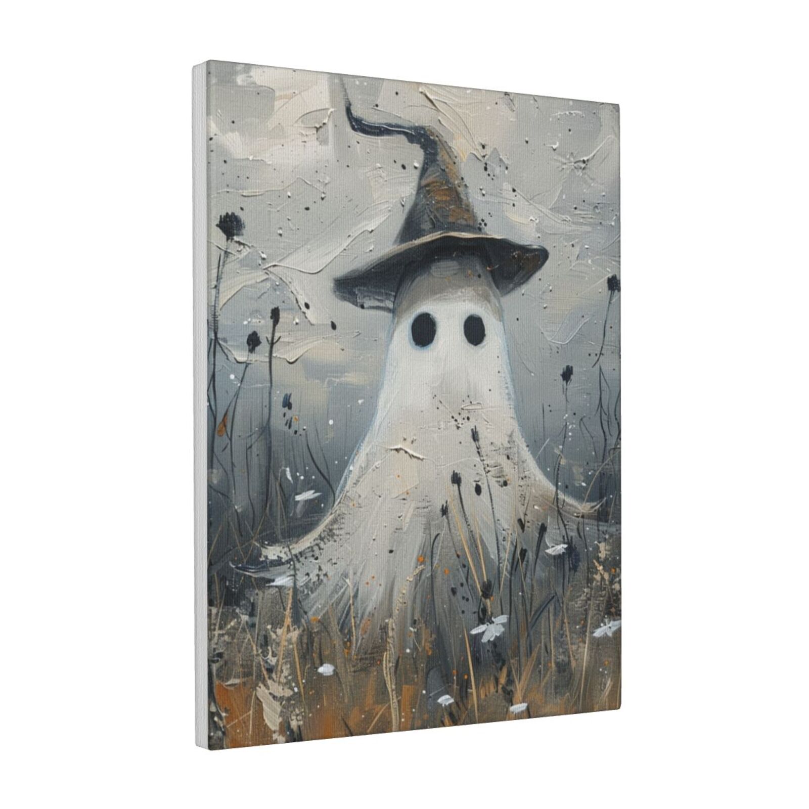 12x16 inch Oil Paintings On Canvas The Apparition Wearing A Hat,Man ...