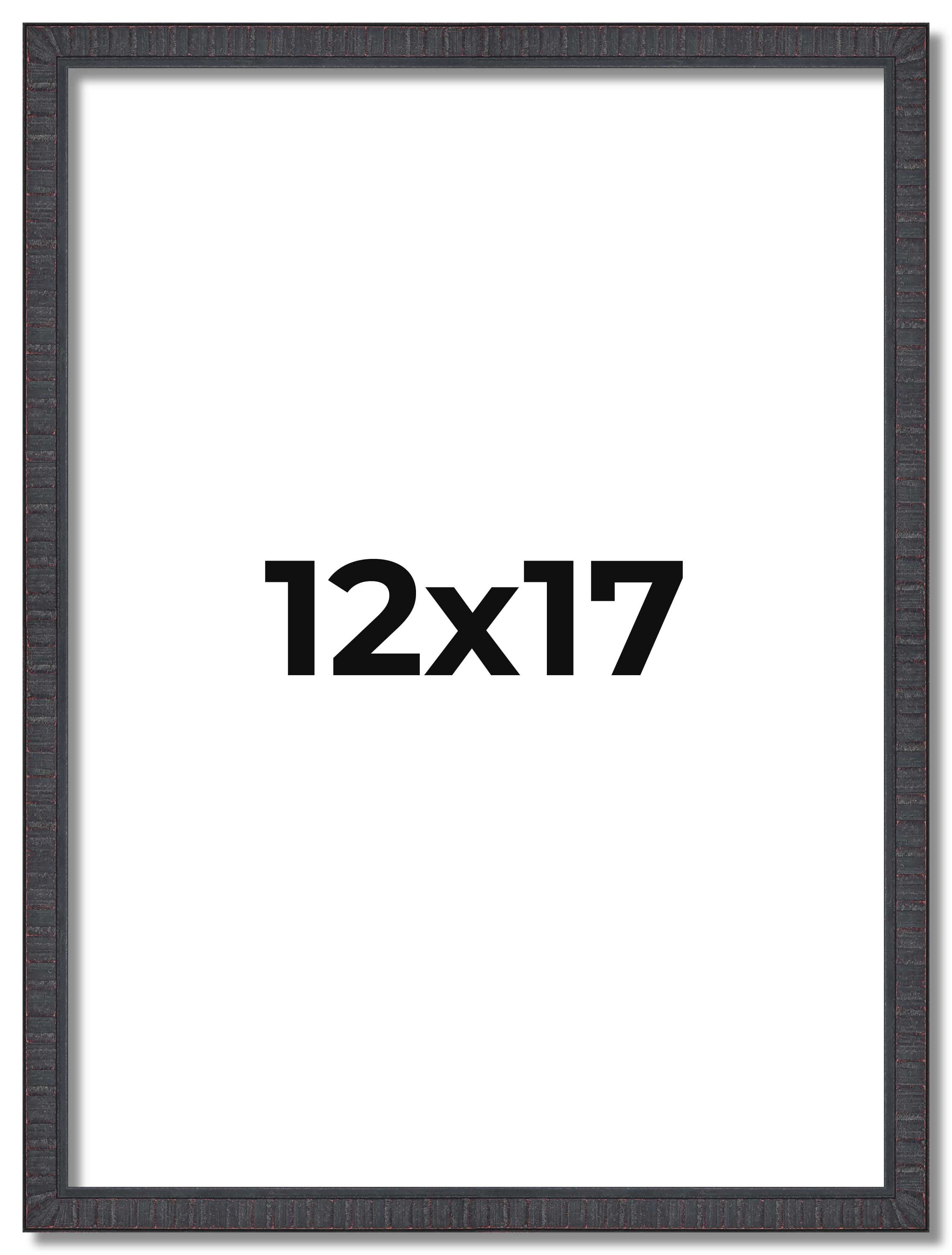12x17 Frame Brown Picture Frame - Complete Modern Photo Frame Includes ...