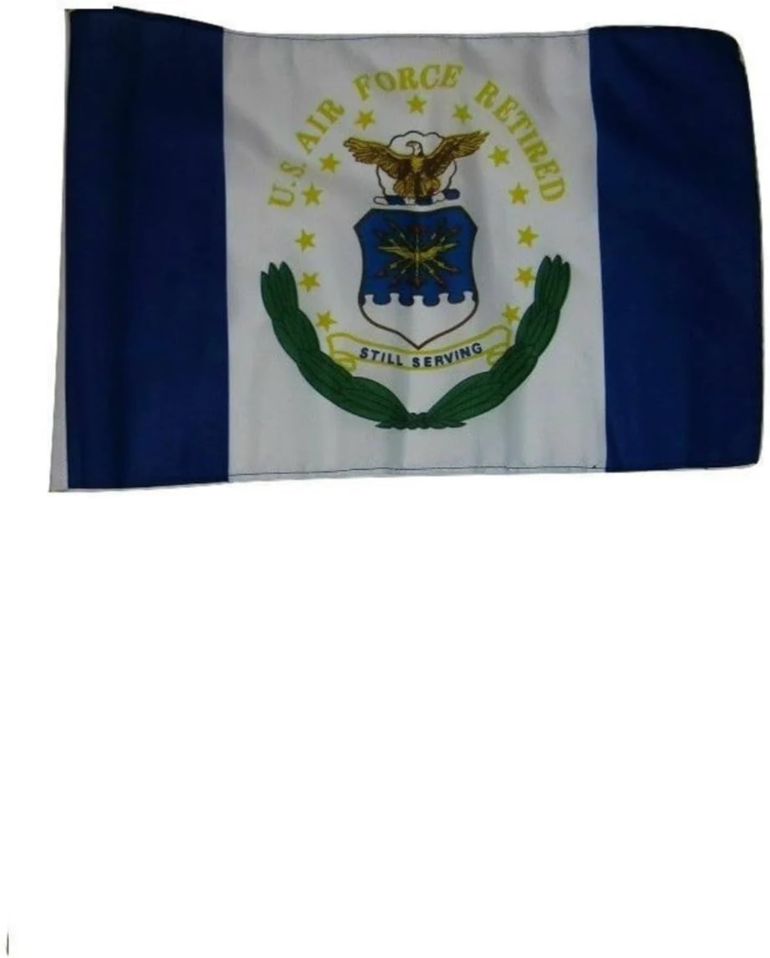 12x18 12"x18" Air Force Retired Sleeve Flag Boat Car Garden Polyester ...