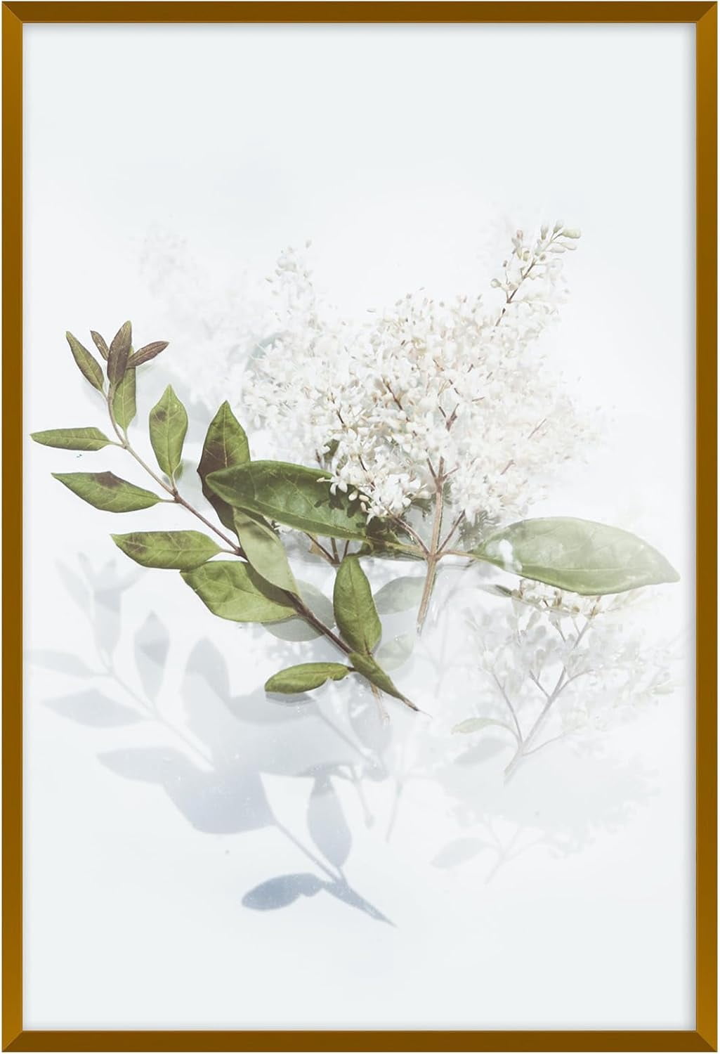 , 12x18 Aluminum Picture Frame, Bronze Metal Thin Poster Frames for 12 ...