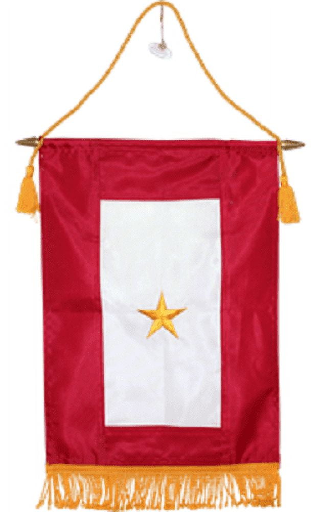 12x18 Embroidered One Star Gold Star KIA Military Service Flag 12"x18 ...