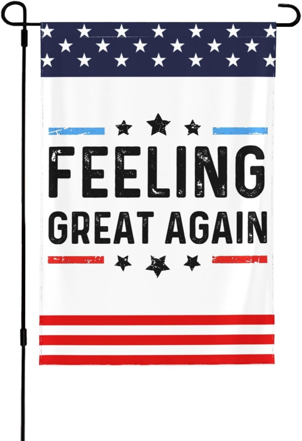 12x18 Feeling Great Again Garden Flag Double Sided Save America Again ...