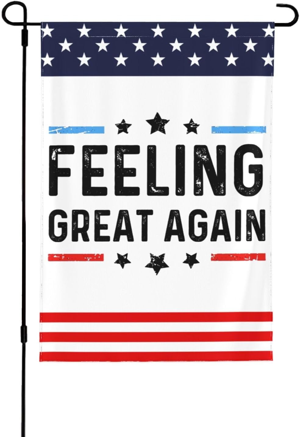 12x18 Feeling Great Again Garden Flag Double Sided Save America Again ...