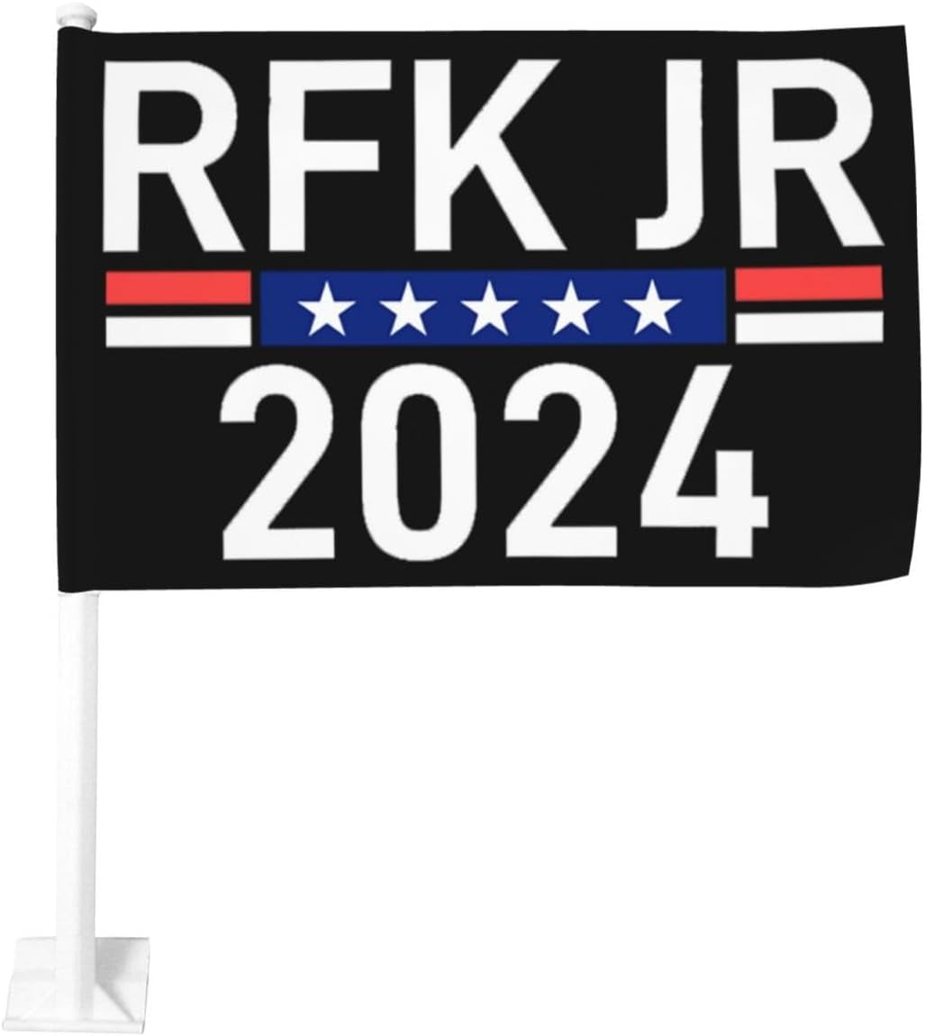 12x18 In Flag For Car RFK JR 2024 - Kennedy 24 For President Car Flag ...