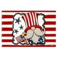 12x18 Inch Patriotic Placemats Set of Gnomes and Stars - 250 ...