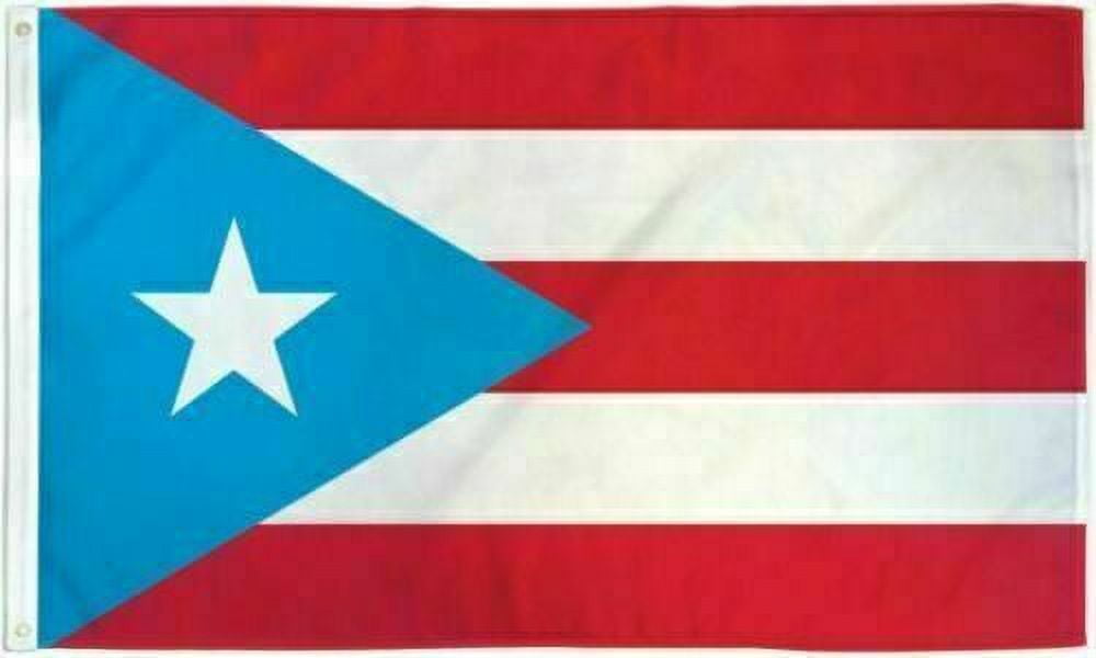 12x18 Light Blue Flag of Puerto Rico Puerto Rican PR State Star US 100D ...