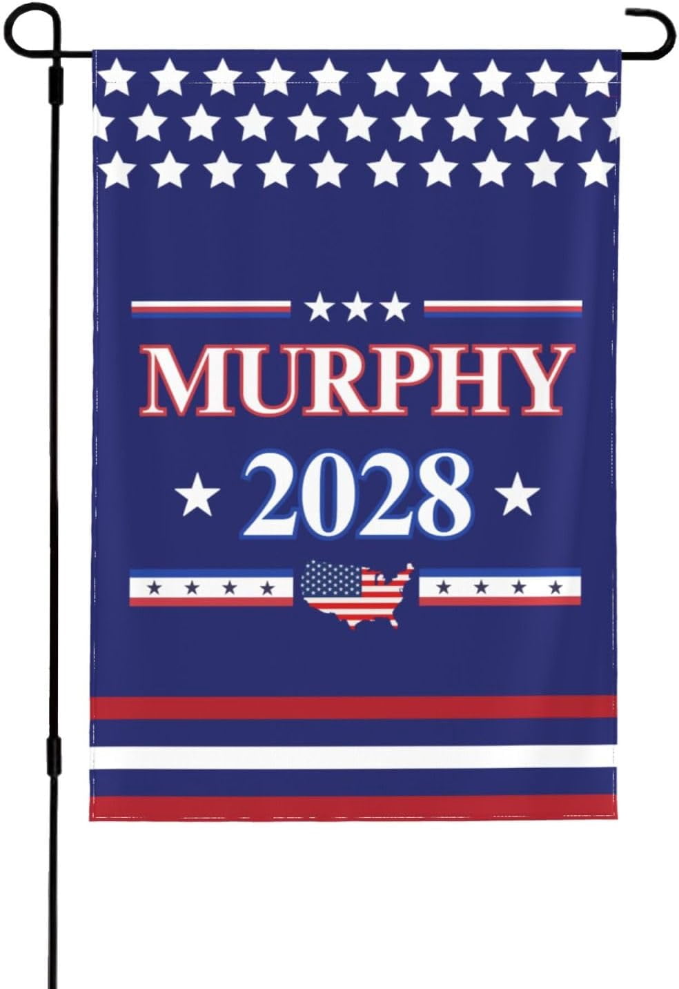 12x18 Murphy 2028 Garden Flag Chris-Murphy For President 2028 Vote Blue ...