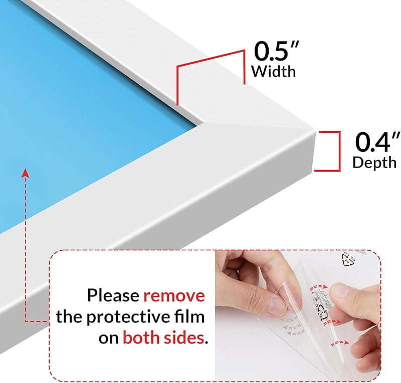 12x18 Picture Frame 2 pack, Display Pictures 12 x 18 Poster Frame ...