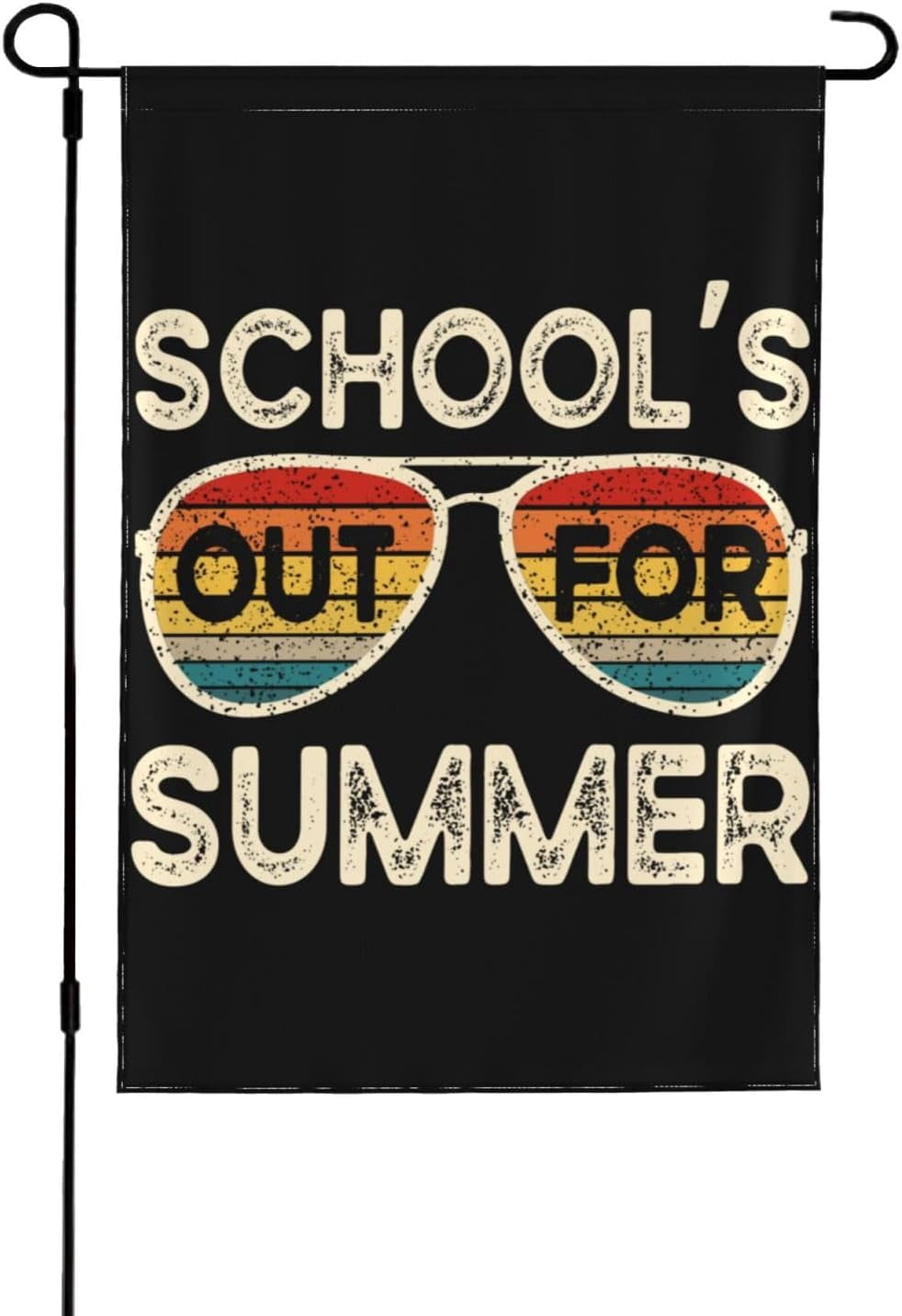 12x18 Schools Out For Summer Garden Flag Double Sided Funny Last Day Of ...