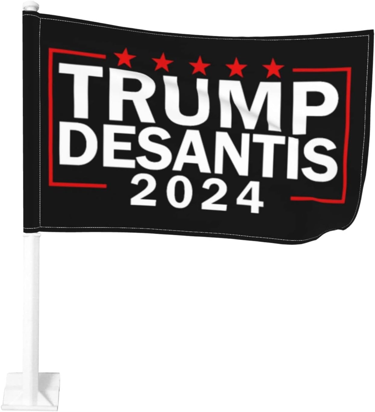 12x18 Trump Desantis 2024 President Trump Car Flag Double Sided Flags ...