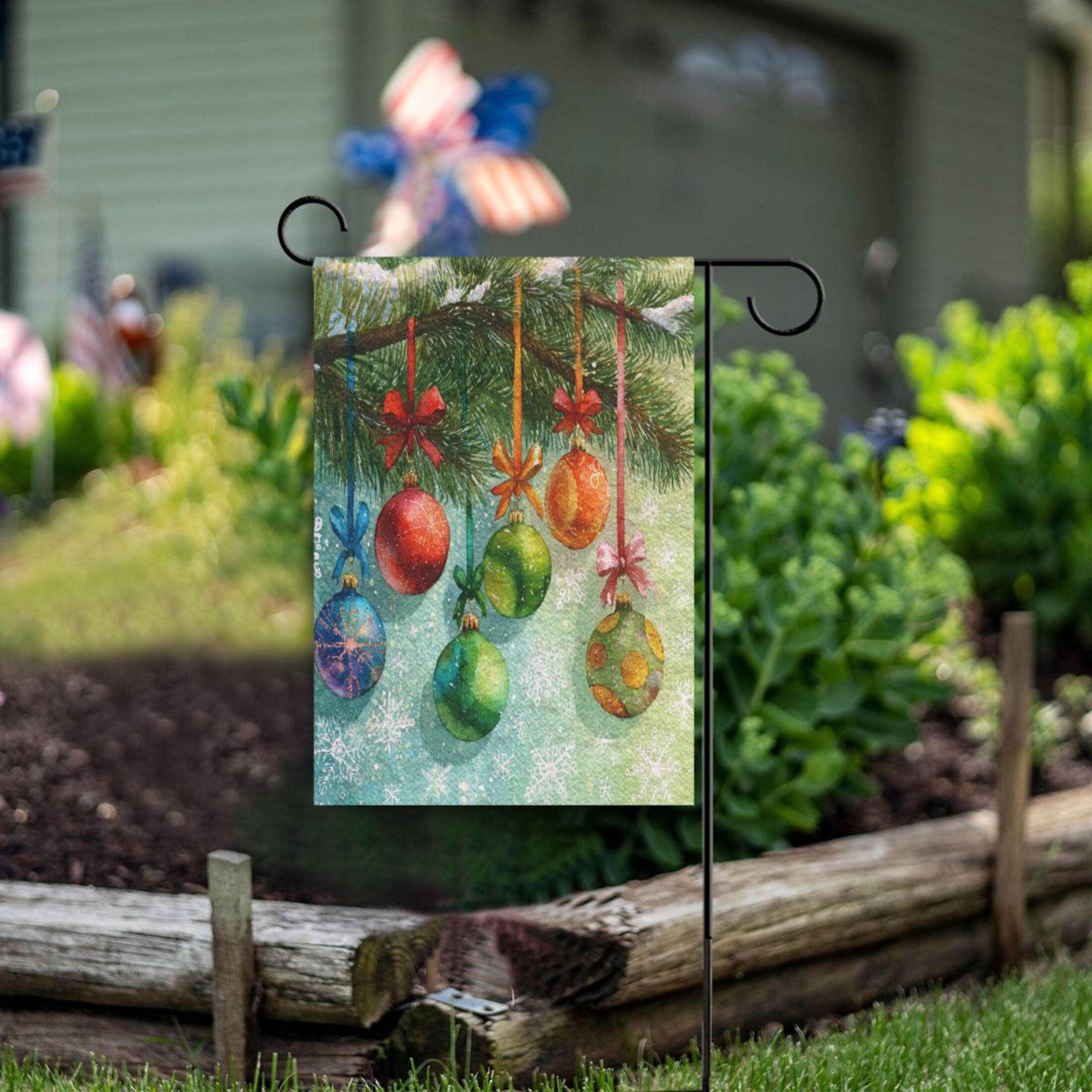 12x18 inch Double-Sided Garden Flags Banners Vibrant Outdoor Decor for ...