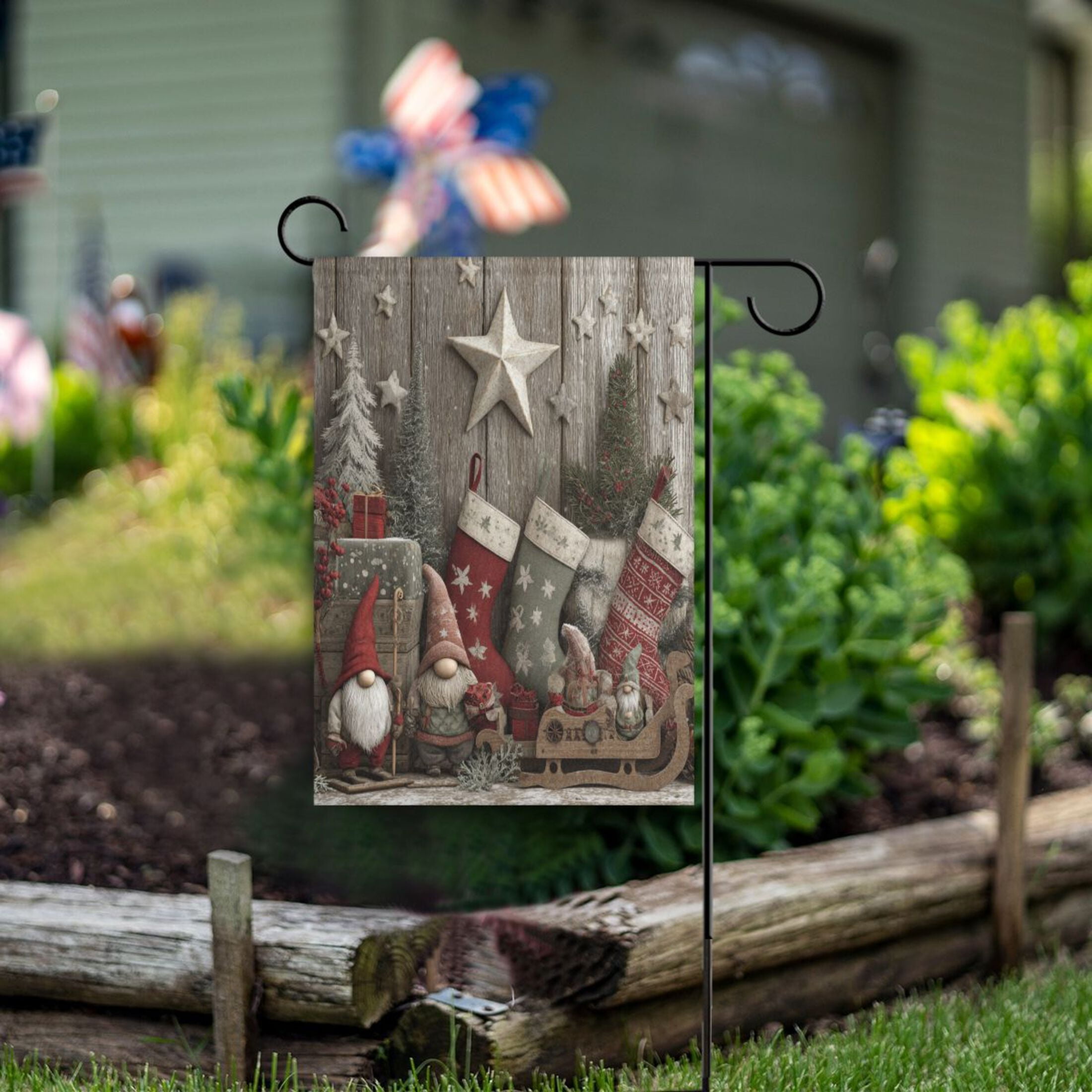 12x18 inch Double-Sided Garden Flags Banners Vibrant Outdoor Decor for ...